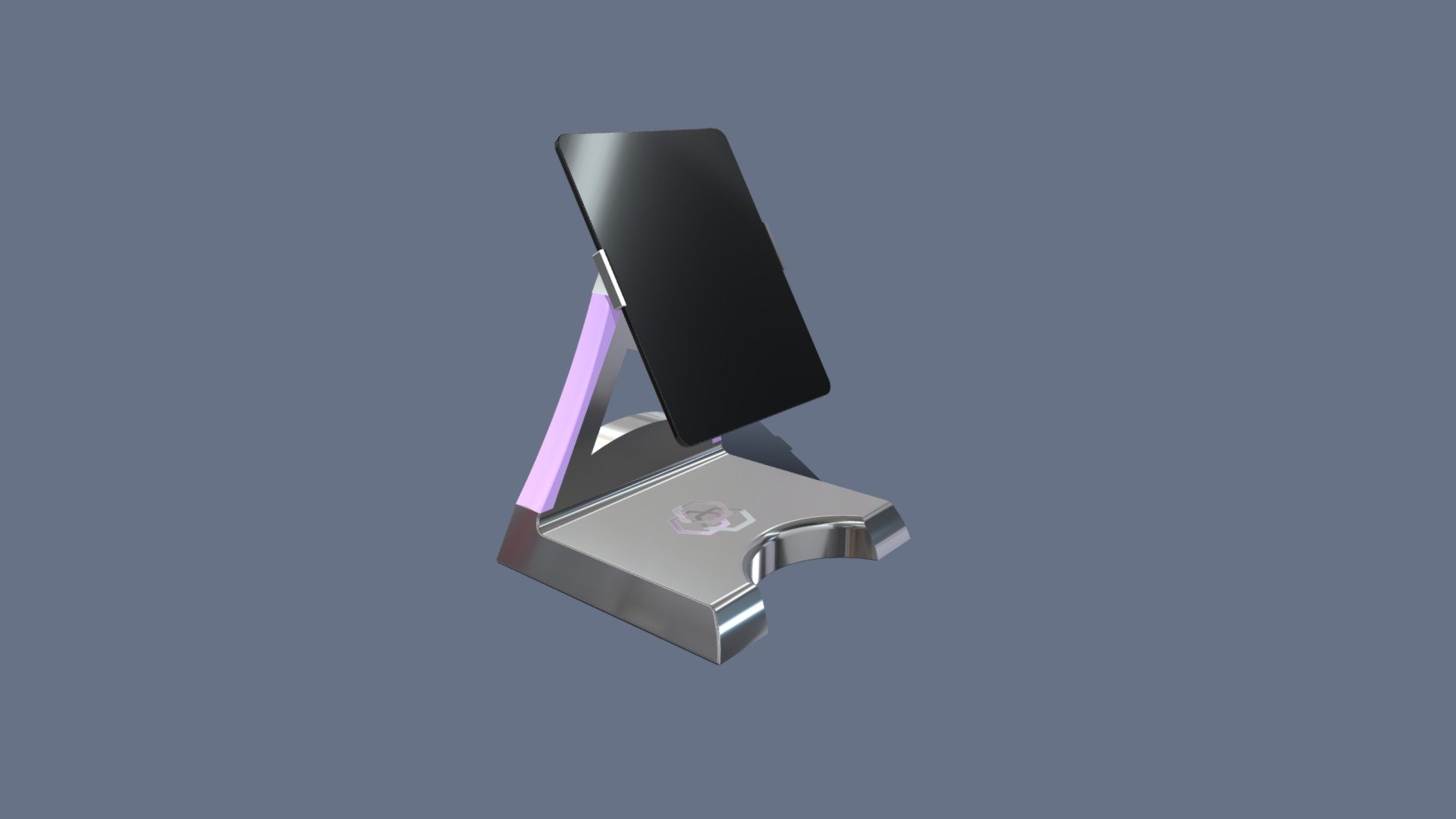 Interactive adjustable iPad stand - Download Free 3D model by ...