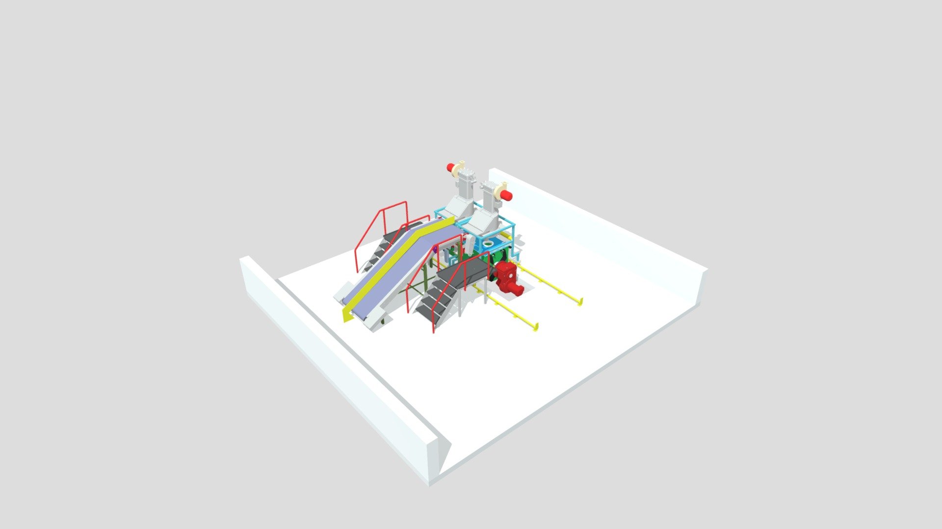 Tipping Station - 3D model by dareleo [d900396] - Sketchfab