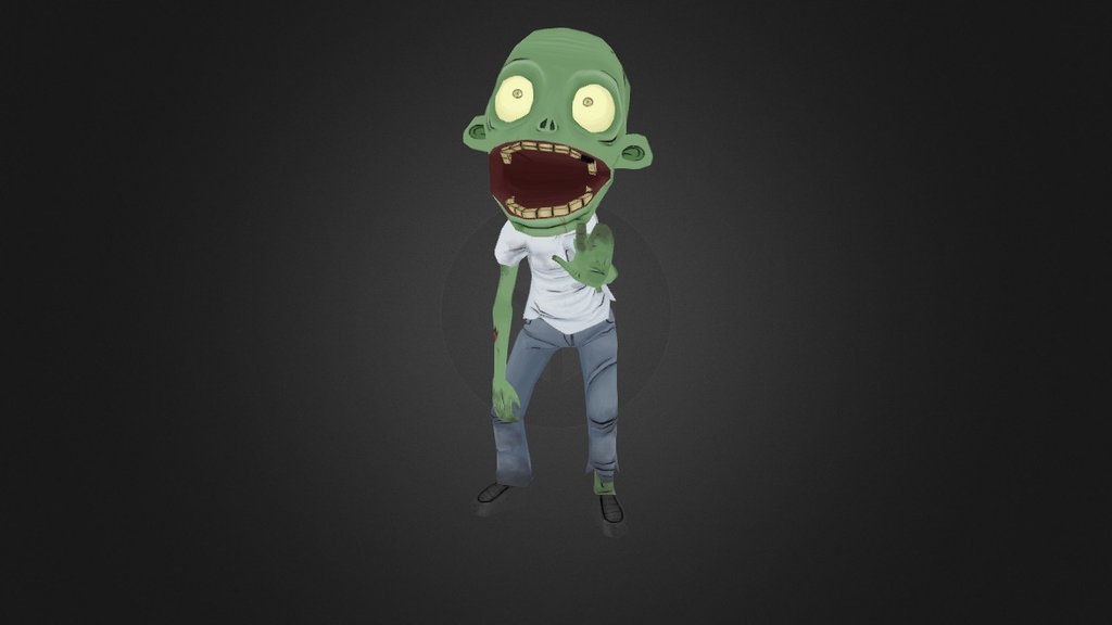 Basic Zombie - 3D model by fj [d901106] - Sketchfab