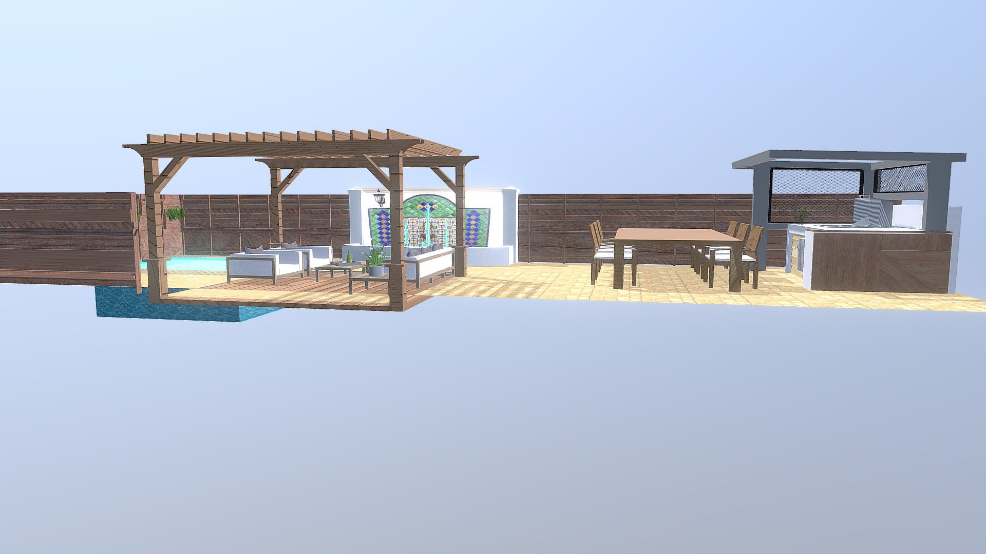 My Backyard - 3D model by Ali_Sha [d901ab7] - Sketchfab