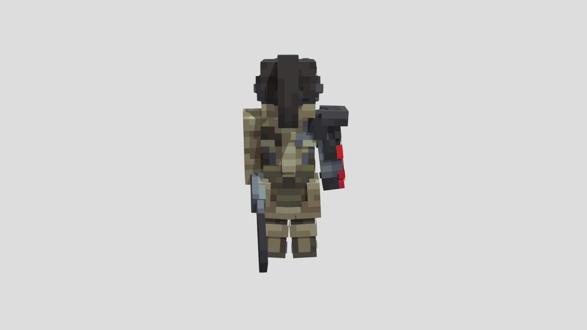 Jetsream Sam (Minecraft) (4DSkin) - 3D model by 4DskinsForMinecraftBE ...