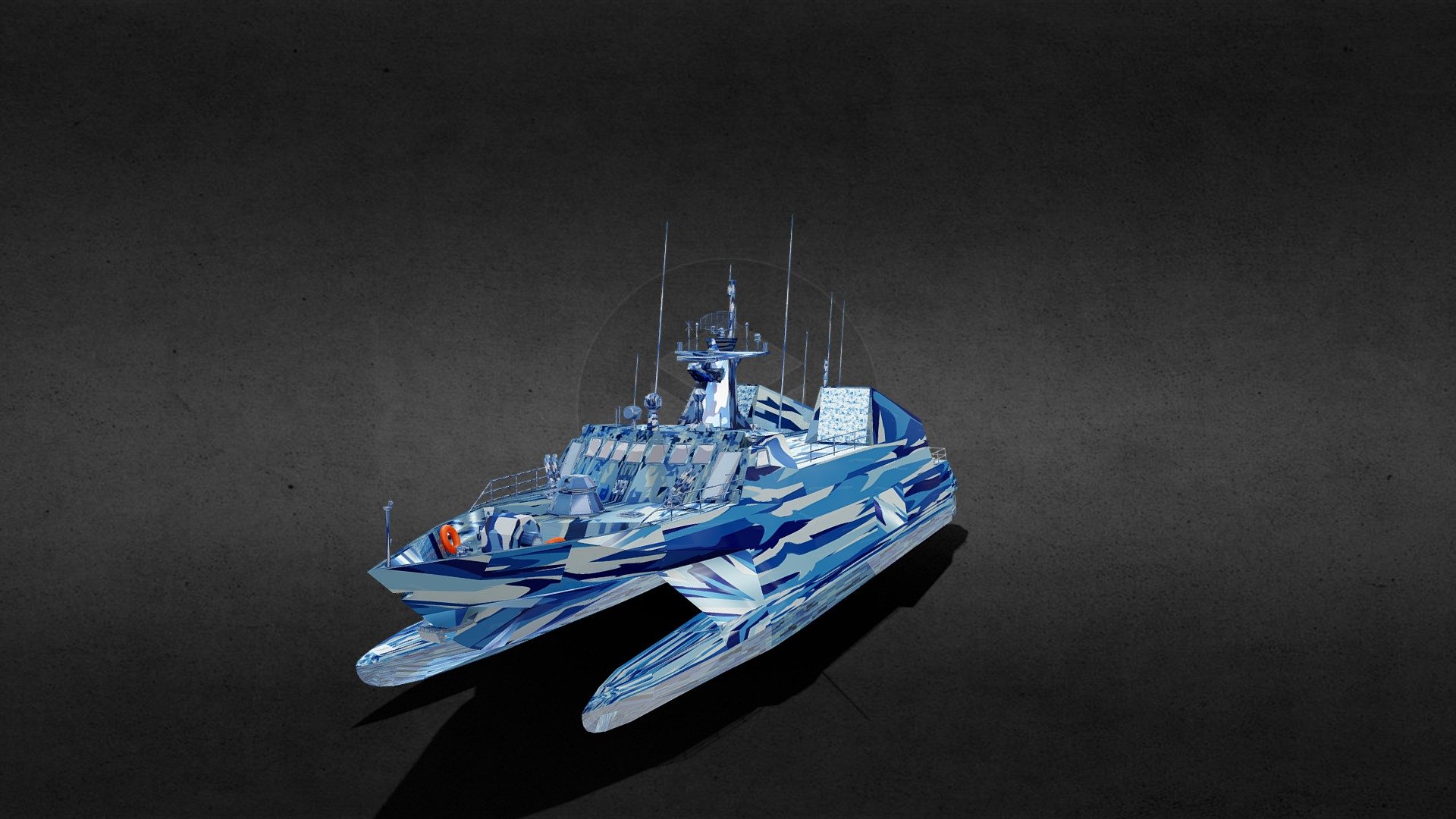 Type 22 missile boat - Download Free 3D model by dannzjs [d90464e ...