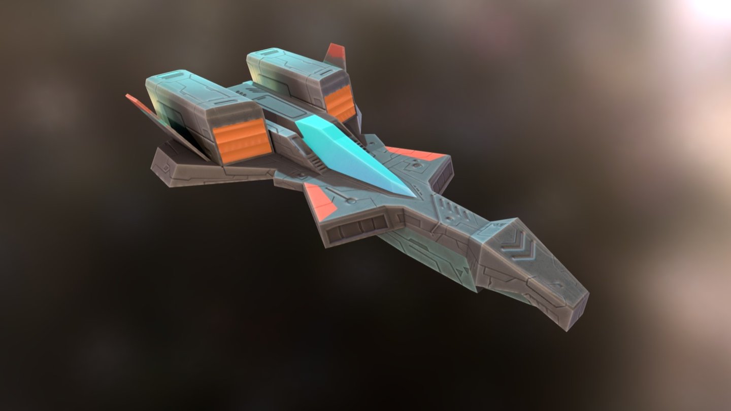 Rock Rocket Spaceship - 3D model by Stonebot Studio (@thestonebot ...