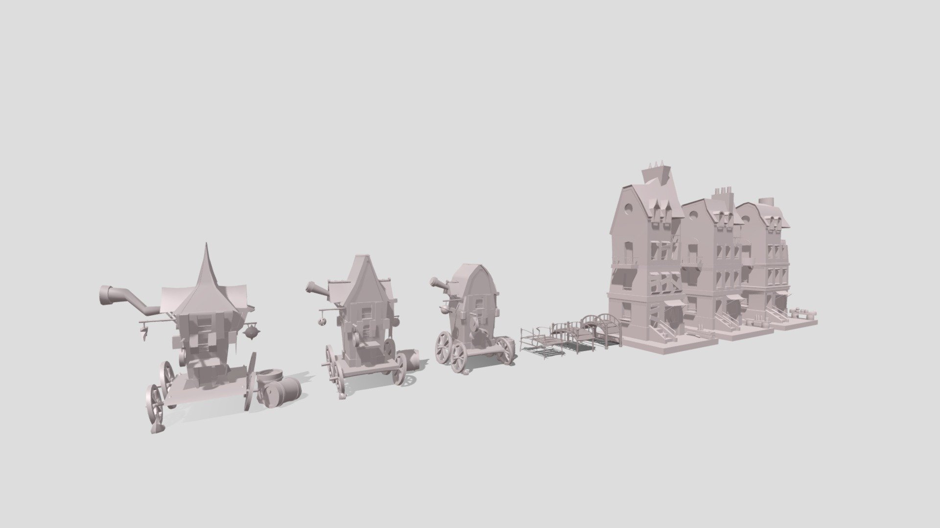 XYZ домашняя работа Силуэты - Download Free 3D model by Felix_Box ...