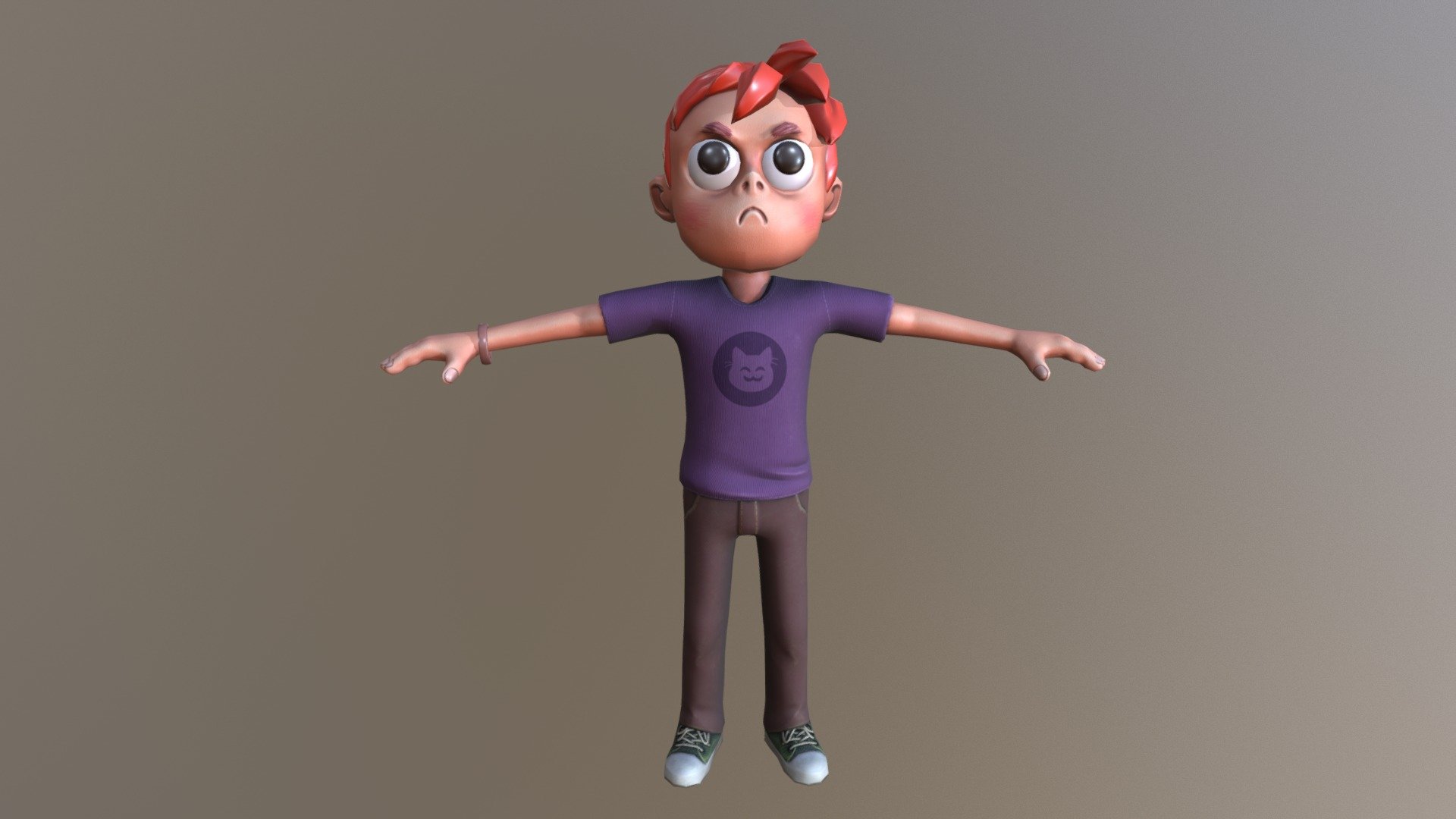 Test Boy - 3D model by MikhailTerekhov [d909679] - Sketchfab