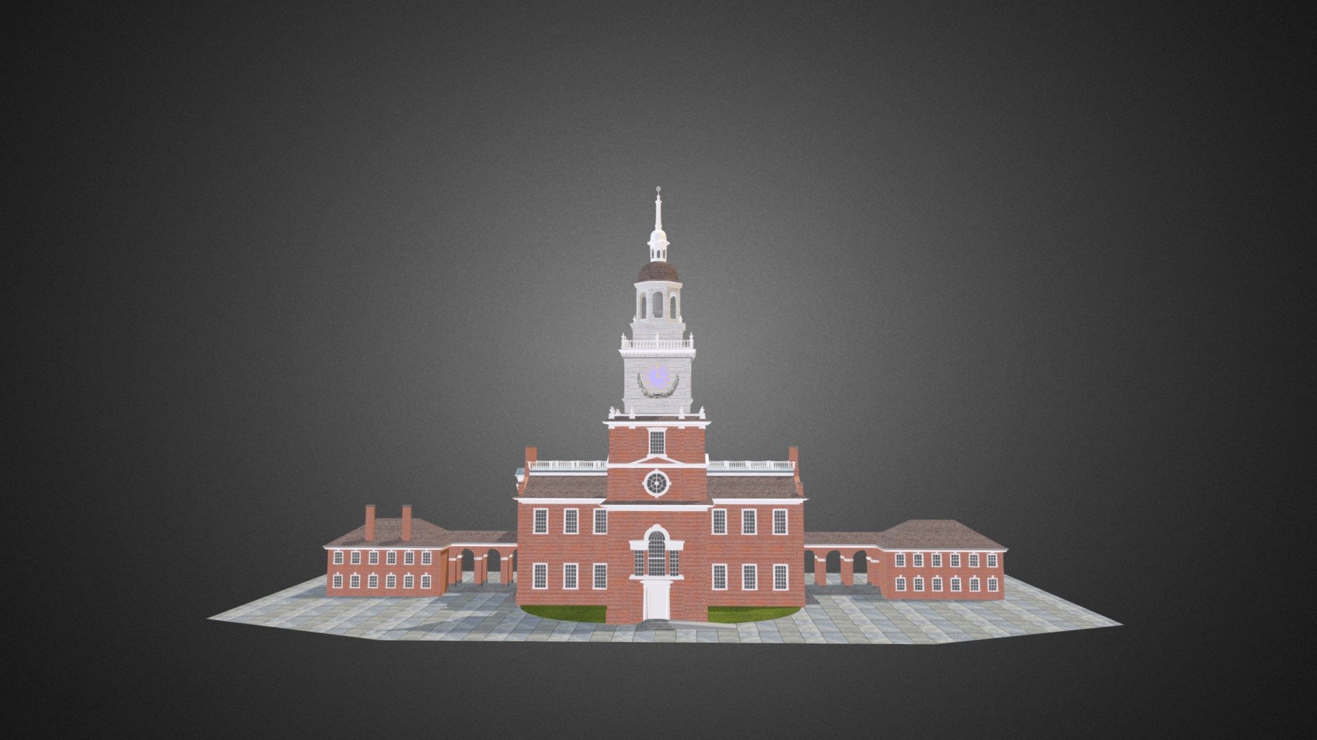 Independence Hall - Historic Philadelphia - 3D model by CyArk [d90e5c9 ...