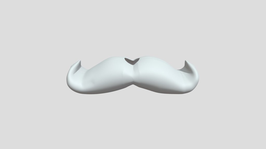 Moustache - A 3D model collection by ashahwan1985 - Sketchfab