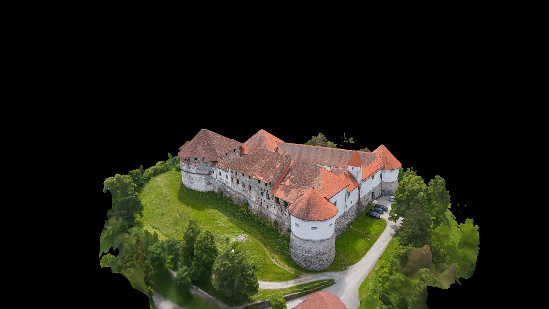 Grad Turjak - Turjak castle - 3D model by Grega Žorž (@gregazorz ...