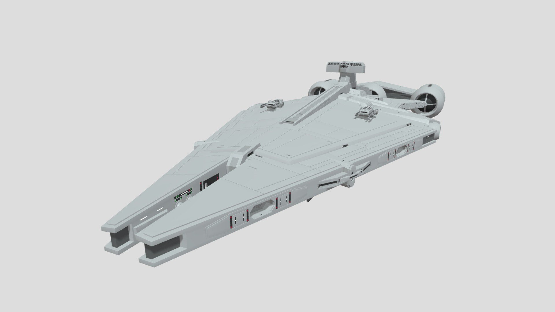 Arquitens- Class- Light- Cruiser - 3D model by DFL81 [d9118fc] - Sketchfab