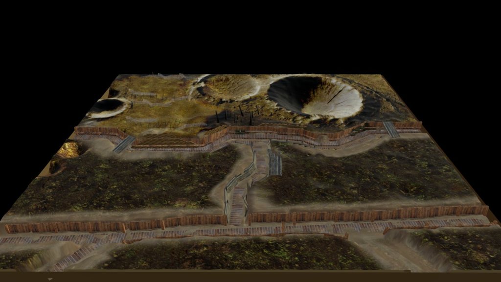 Trench - 3D model by cjcairns [d911f67] - Sketchfab