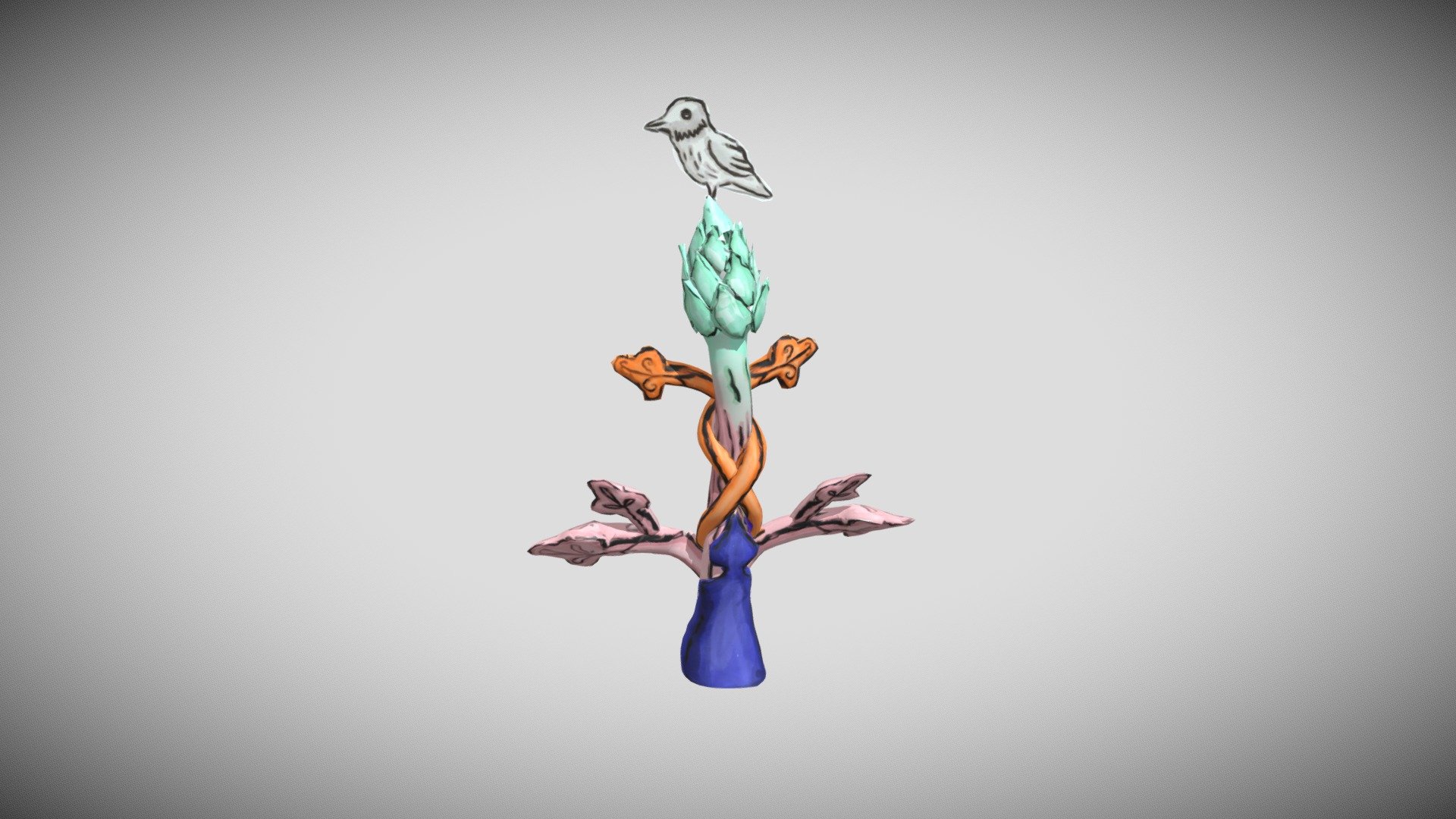 Peridexion Tree - Voyage of the Ancient Beasts - Download Free 3D model ...