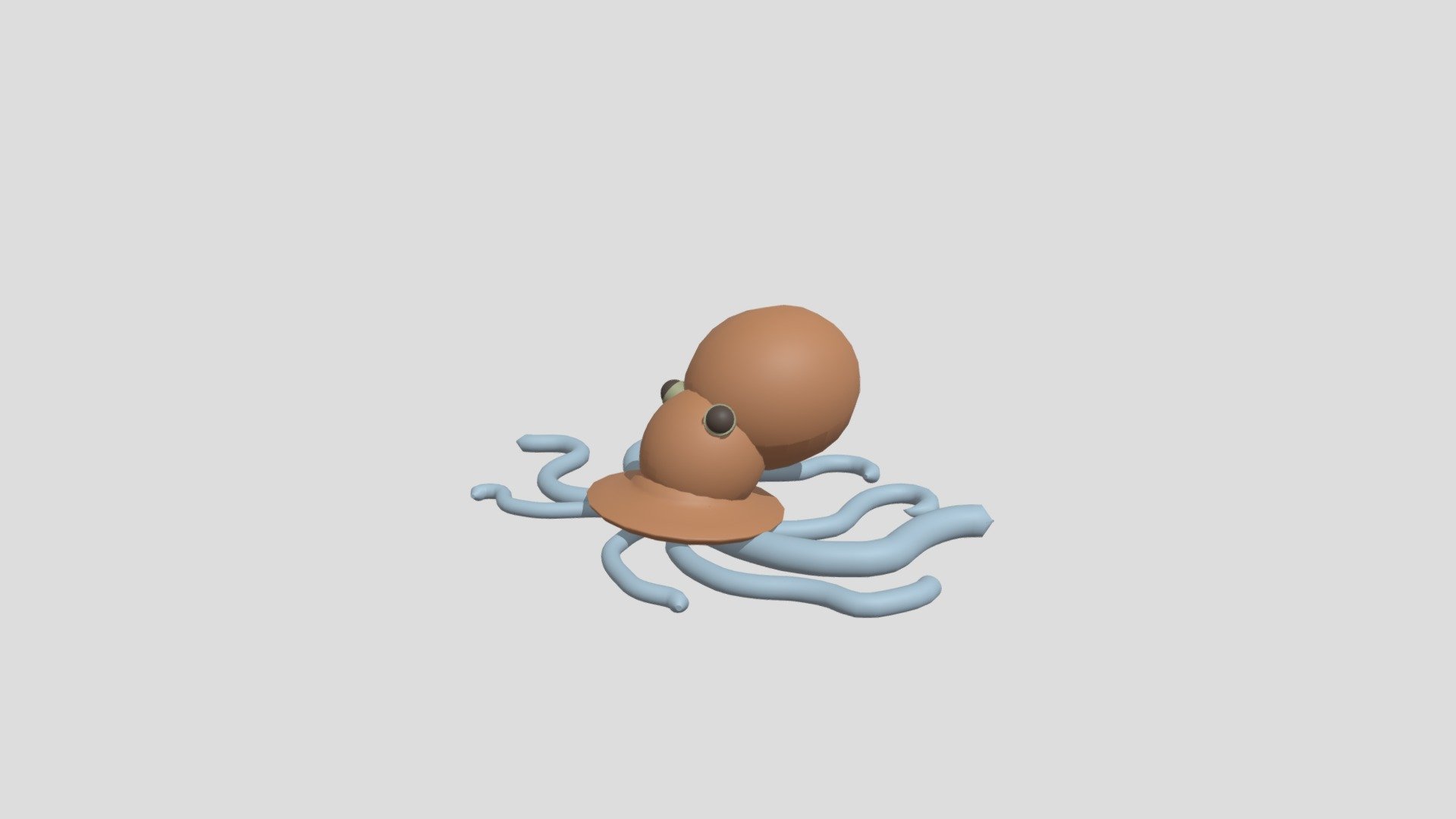 Octopus - 3D model by Snapppy [d91650c] - Sketchfab