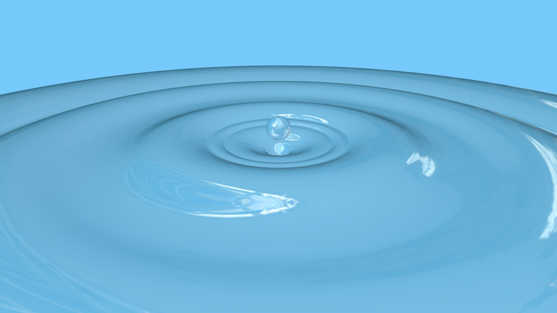 Water Droplet - Download Free 3D model by Calfan [d916637] - Sketchfab