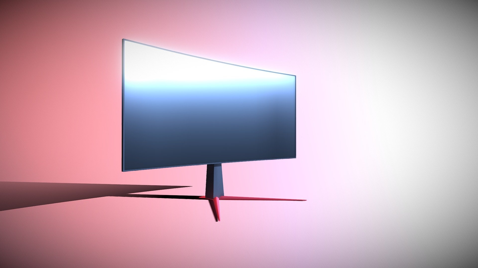 Gaming Monitor - Download Free 3D model by _JooL_ [d916af6] - Sketchfab