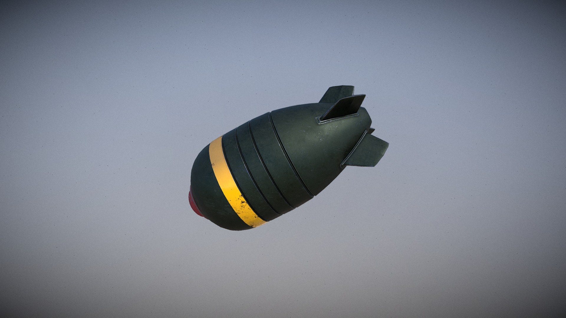 Atomic bomb - 3D model by Sergey_S (@Sergey_S_klp) [d9170c9] - Sketchfab
