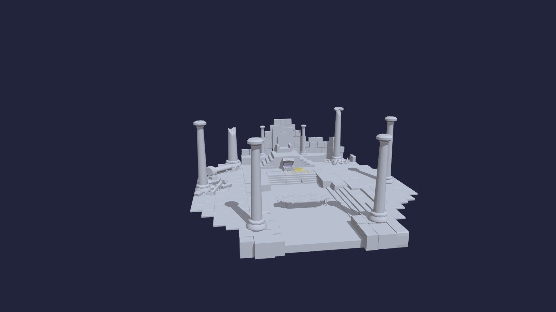 Throne Room (ip) - 3D model by Madalina Pantelimon (@andreeamada12 ...