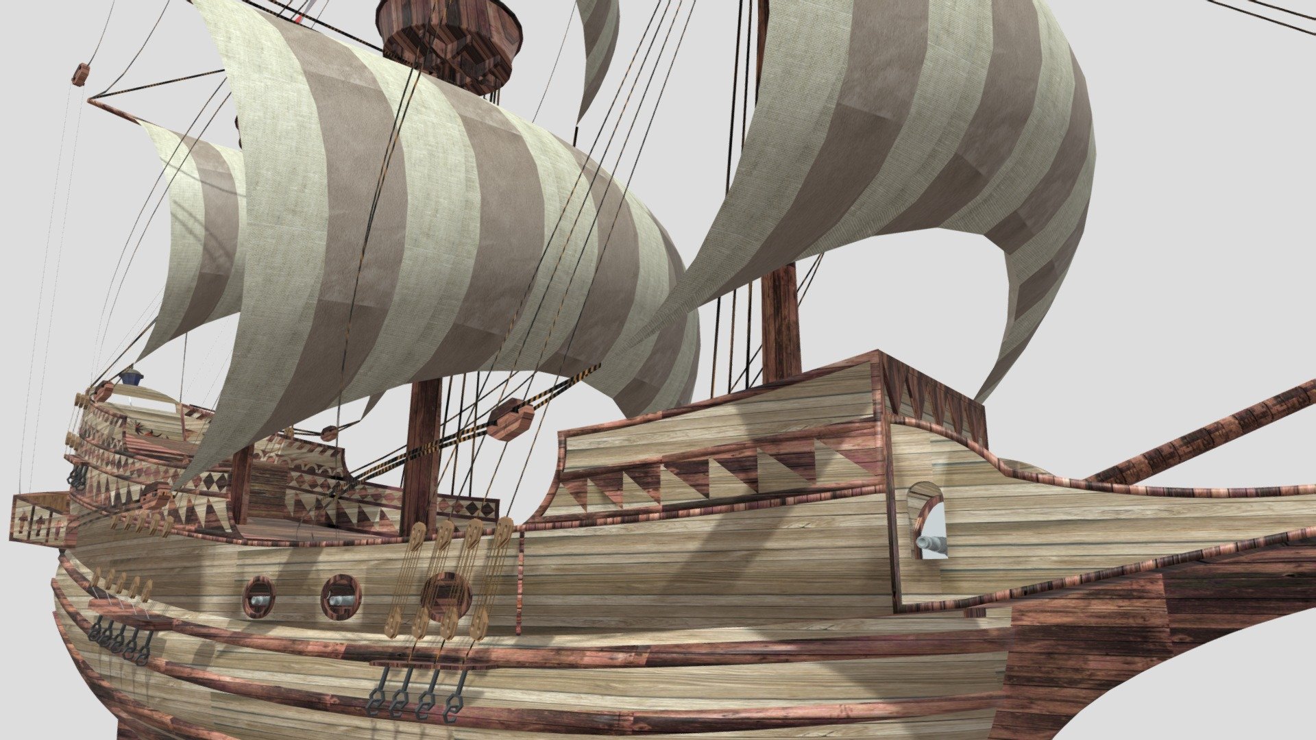 ANNO 1401 - Explorer Ship - Download Free 3D model by Mixmamo.studio ...