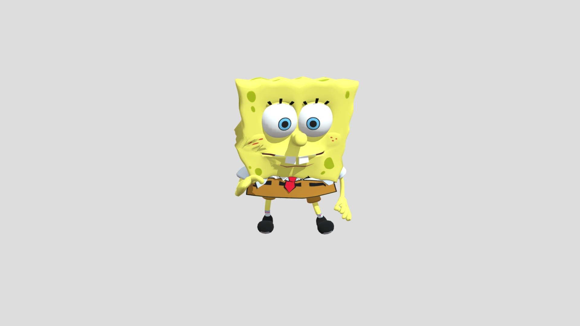 SpongeBob Dancing Character model - Download Free 3D model by 3D by ...