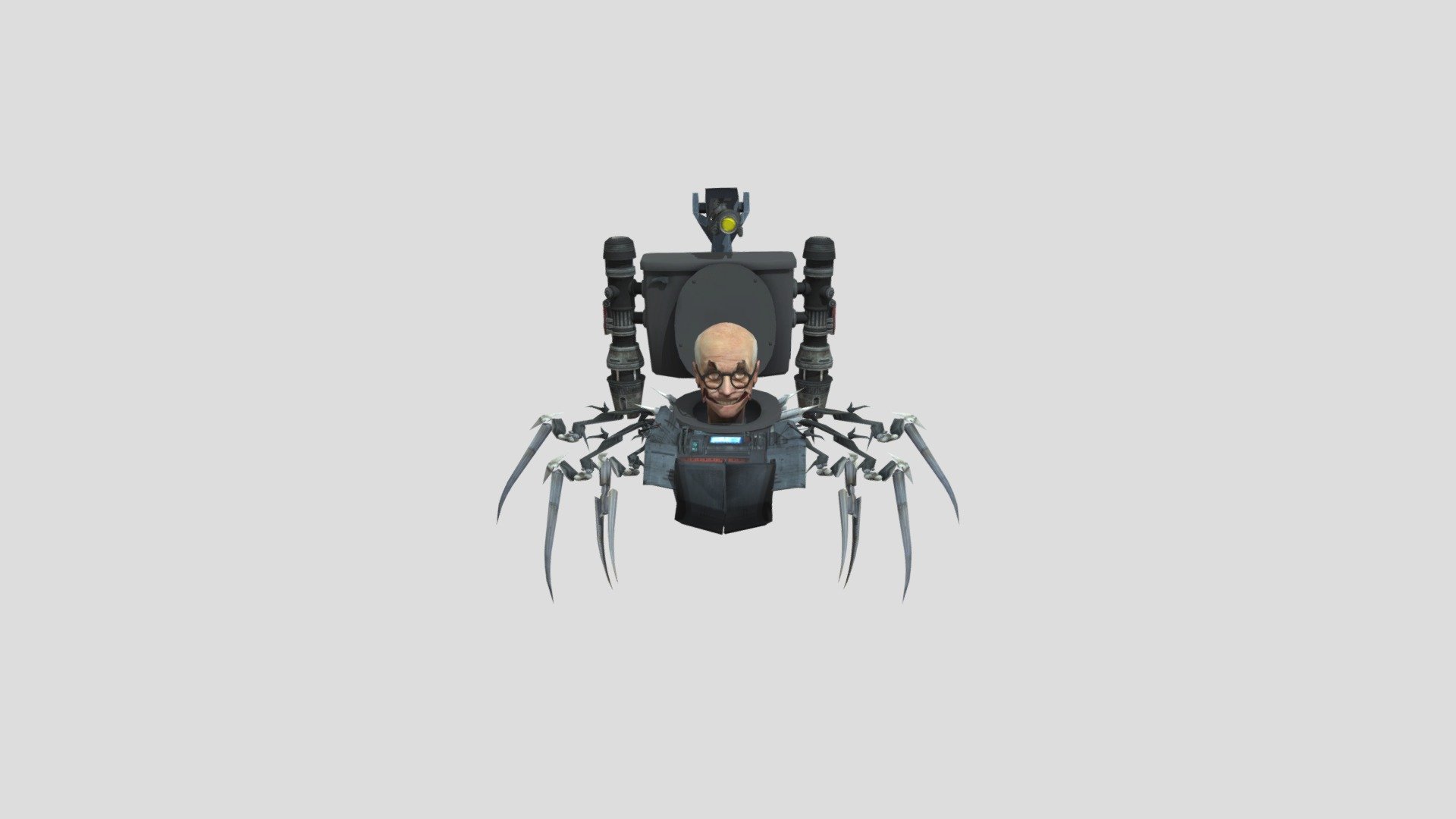 Scientist Skibidi Toilet - 3D model by WendY42 [d91826e] - Sketchfab