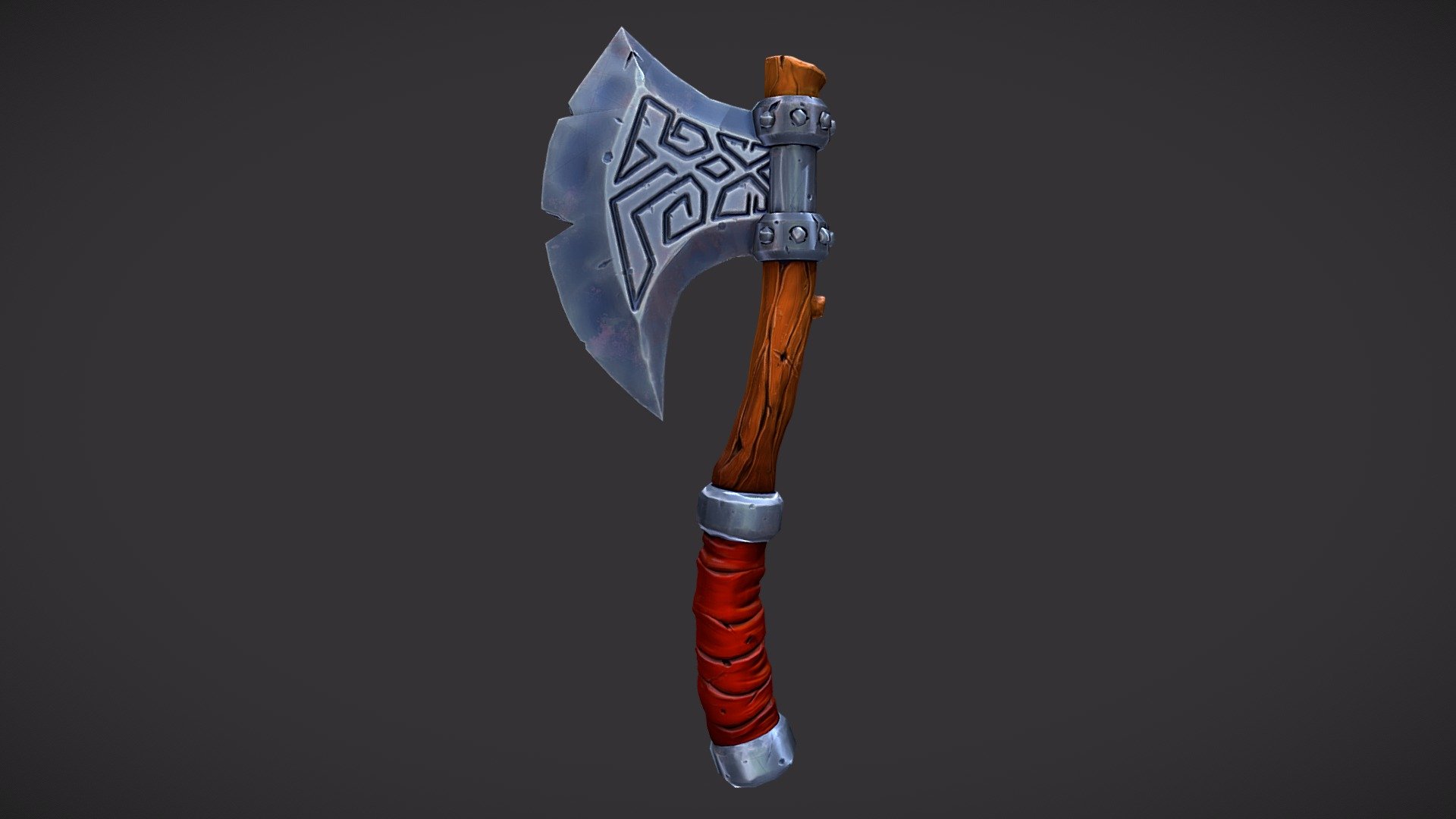 Stylized Axe - 3D model by CuongNguyen_Owen (@cuongnguyen2211) [d919307 ...