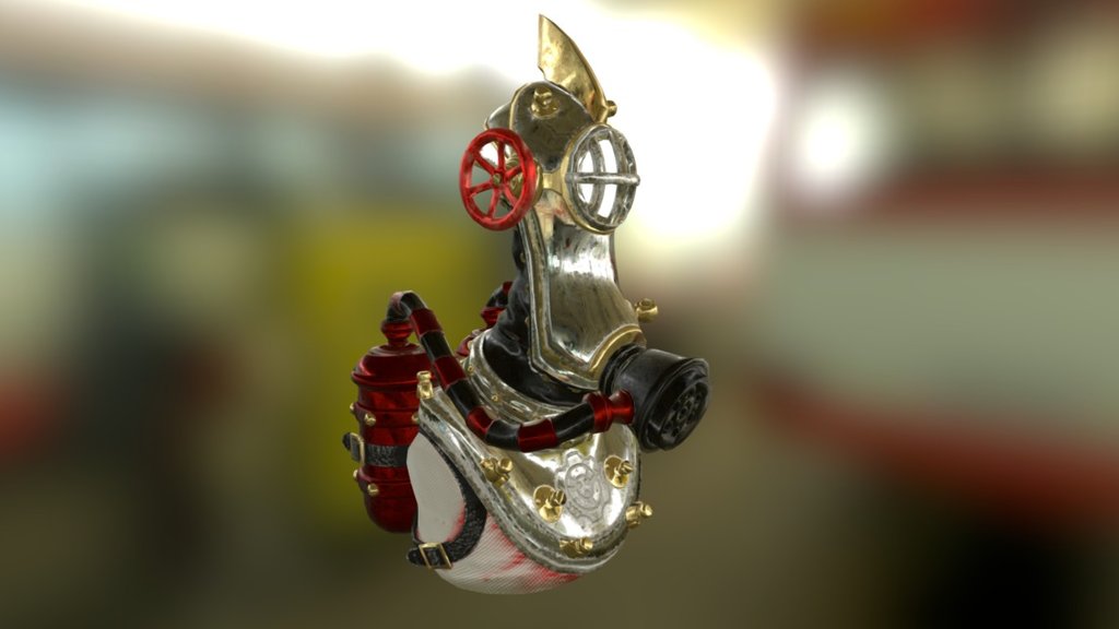 Space Explorer - 3D model by Yves Felix (@yvesfelix) [d919fc1] - Sketchfab