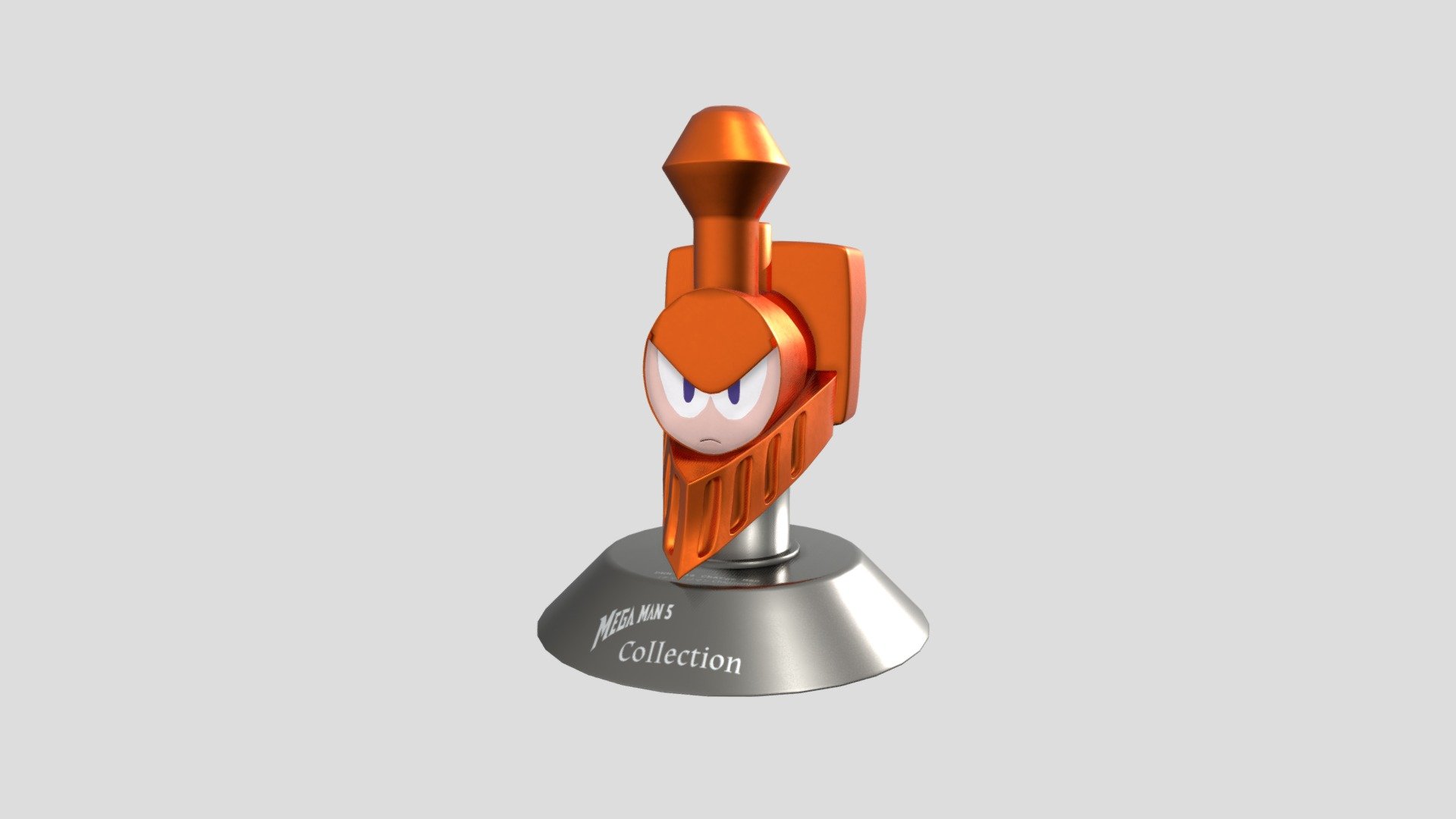 Charge Man Bust - 3D model by Alejandro Luis Ruata (@Alejandro.Ruata ...