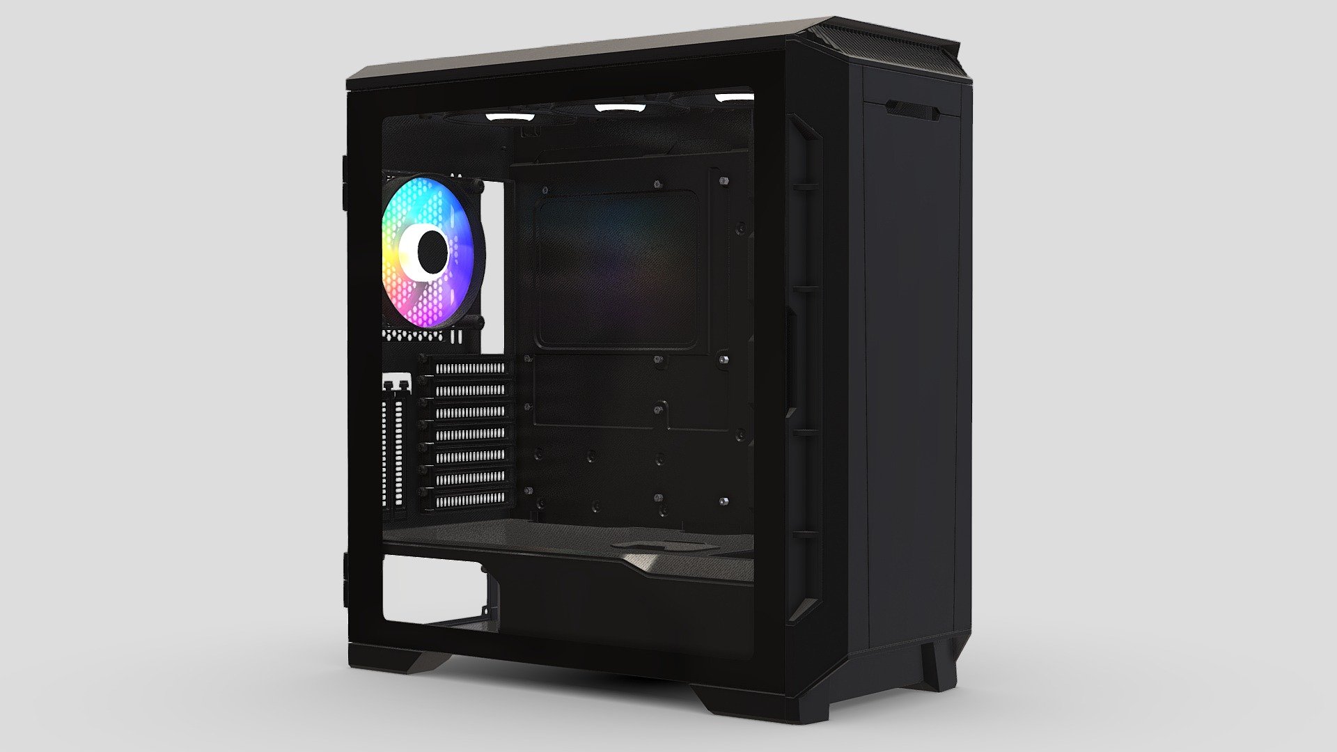 Phanteks Eclipse P600S - 3D model by digitalrazor3d [d91e80d] - Sketchfab
