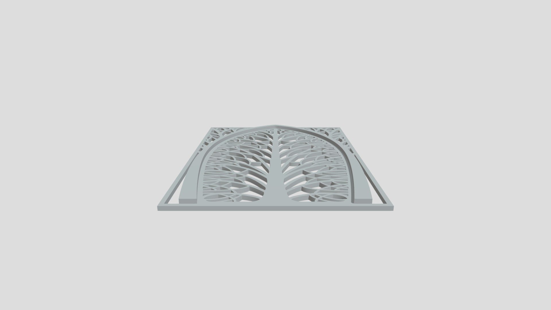 3d Tree Gate Door 3d Printer Cnc - 3D model by Abanob Anwar (@abanob ...