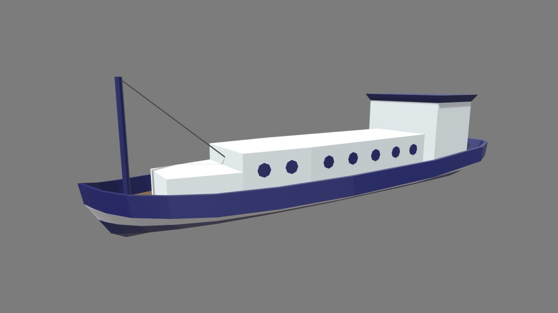 Low Poly Boat 04 - Buy Royalty Free 3D model by ViperJr3D [d9276fc ...