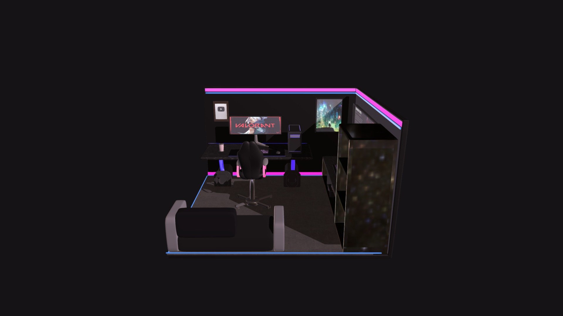 nebula room - 3D model by ryan.filbert19 [d928dc0] - Sketchfab