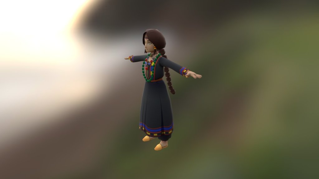 Kashmala - Low Poly - 3D model by pixielog [d928eaf] - Sketchfab