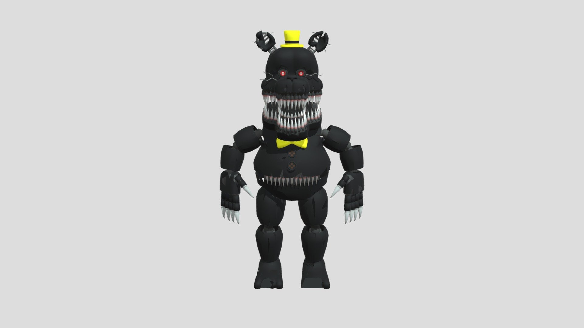 Nightmare FNAF 4 For GMOD - Download Free 3D model by Scorpion4241 ...
