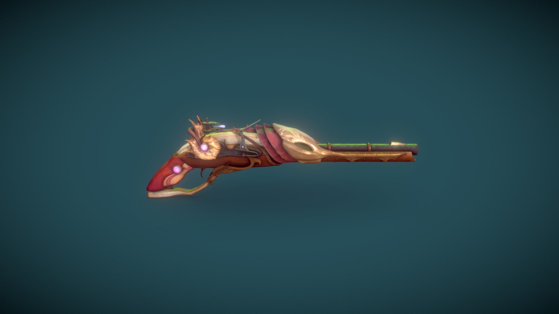 Flintlock - 3D model by ankar98 [d929e4b] - Sketchfab