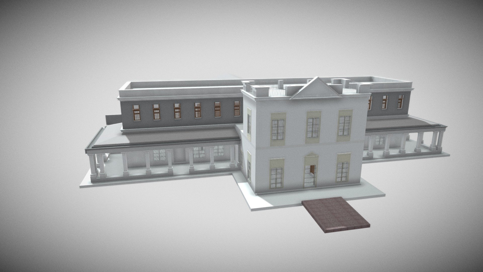 La Tablada Nacional 1975 - 3D model by espacialidadymemoria [d92a316 ...
