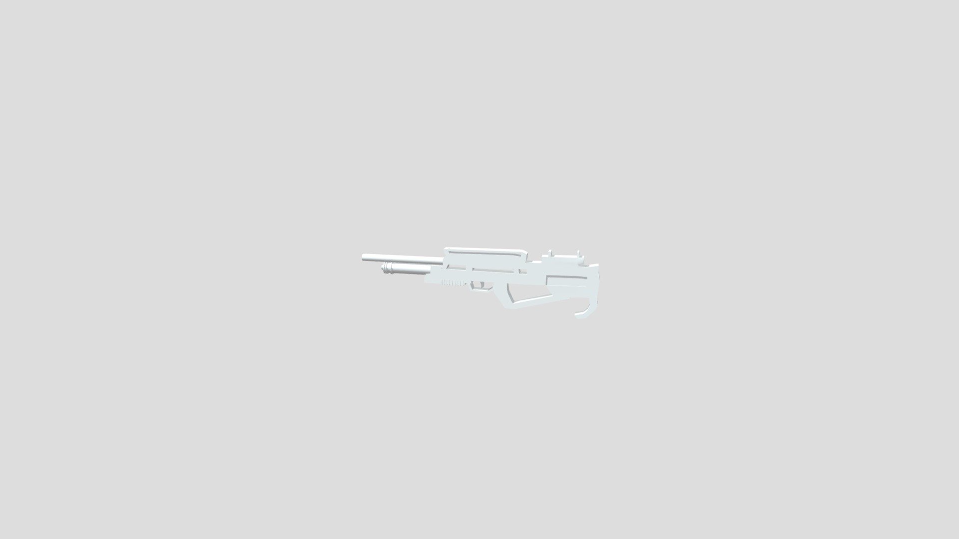 Futuristic Gun - Zeon - Download Free 3D model by Subham (@subham570 ...