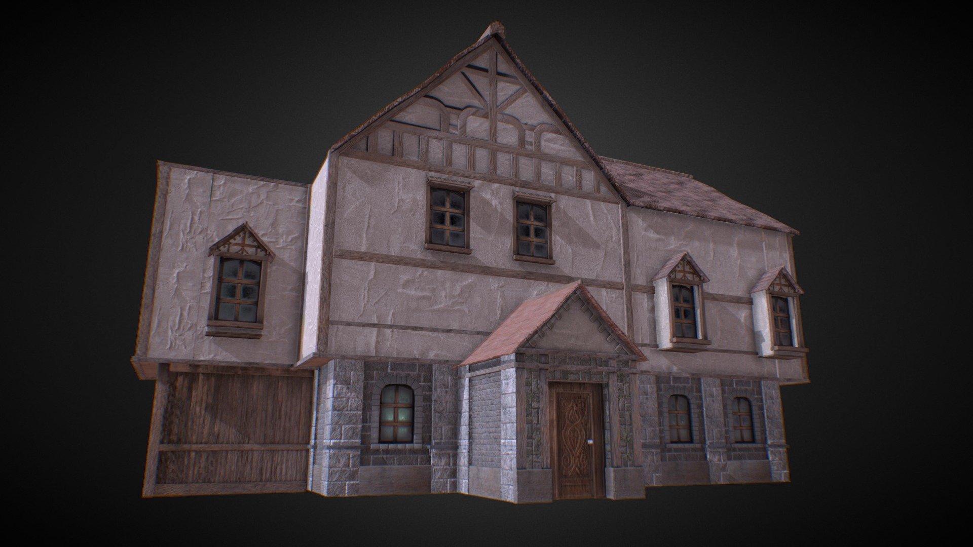 Medieval House - Download Free 3D model by FordVFX [d92b930] - Sketchfab