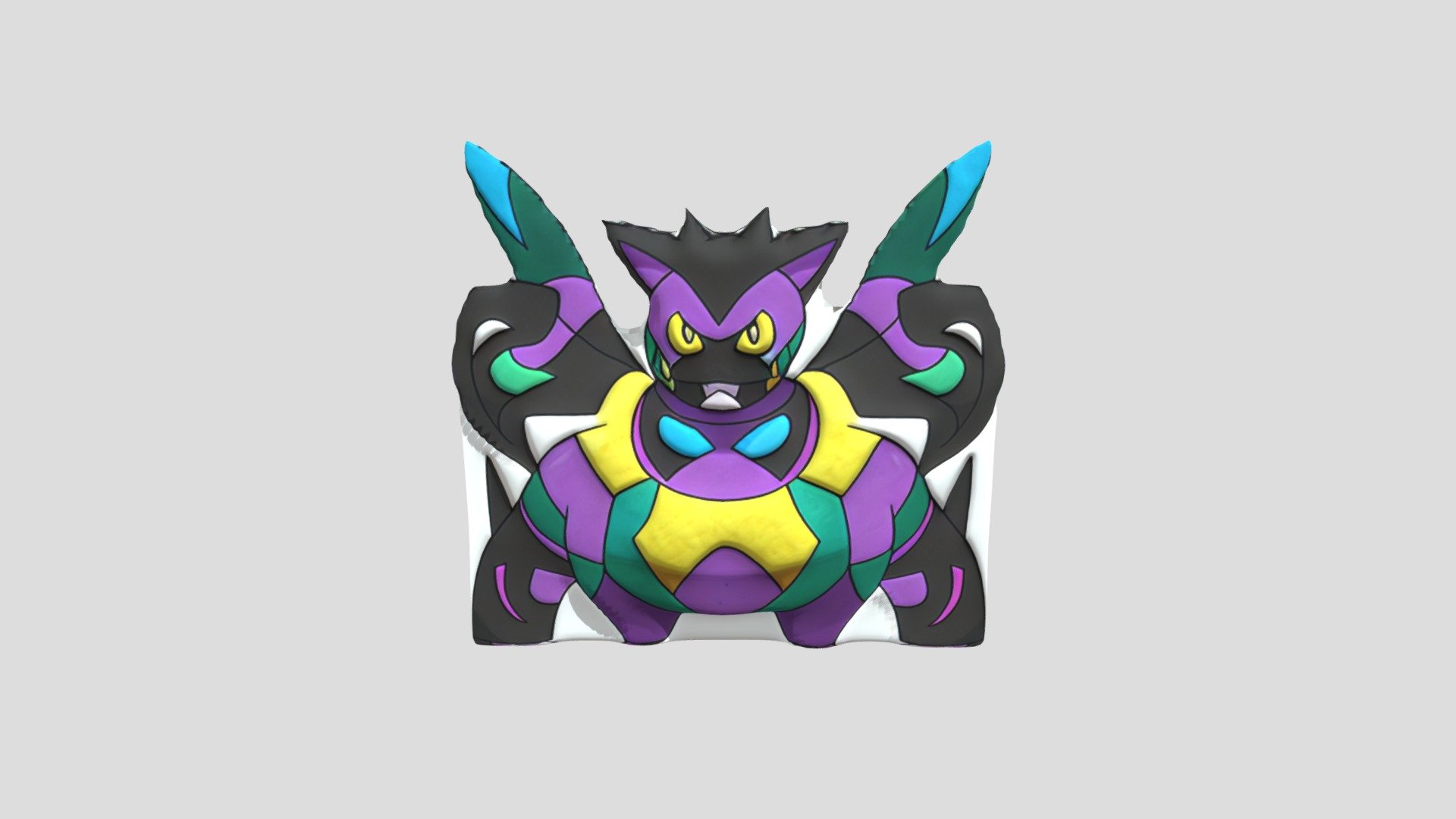 Pokemon Goal 254 - Download Free 3D model by klrxyz [d92cc9f] - Sketchfab