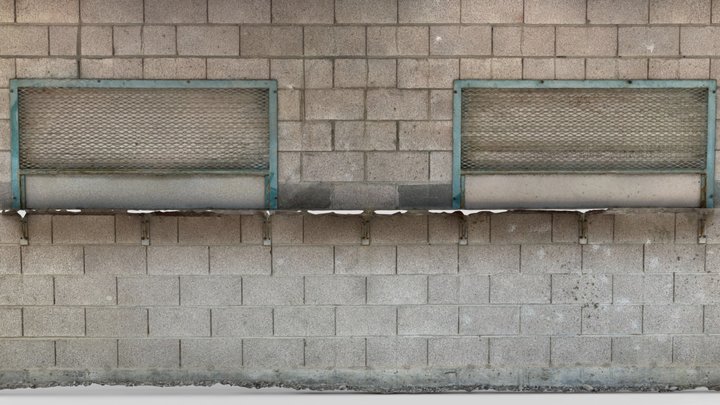 Cinderblock 3D models - Sketchfab