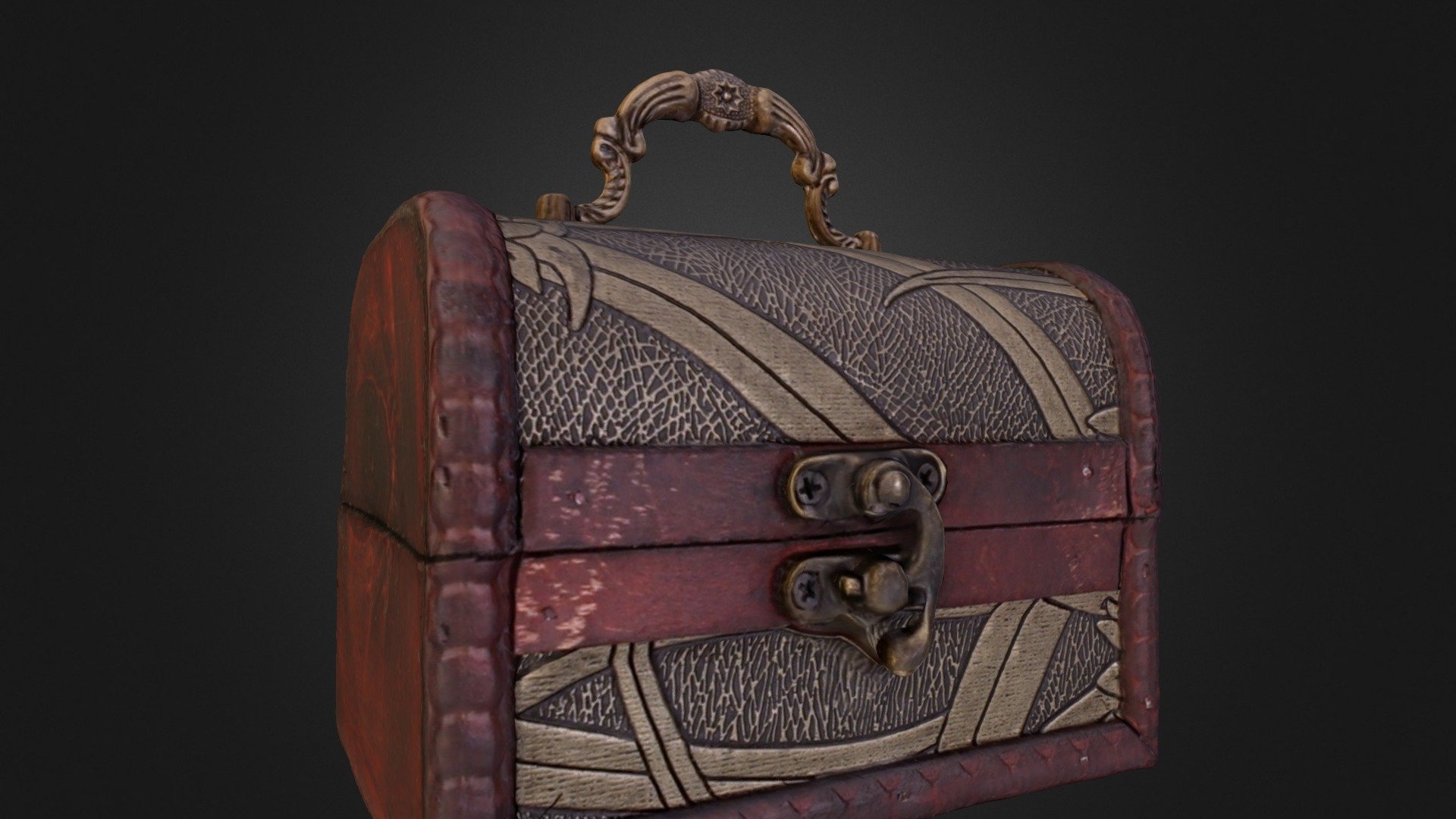 Treasure Box - 3D model by PackshotCreator [d92ee4d] - Sketchfab