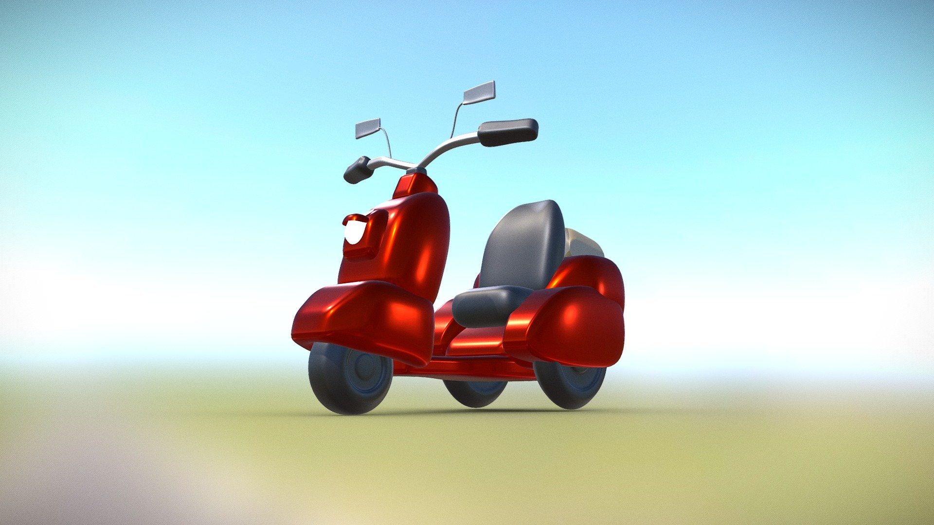 3December2021 - Scooter - 3D model by Arturo J. Real (@arturojreal ...
