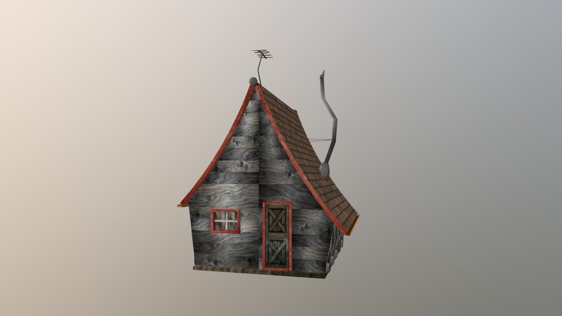 Destructible Cabin - 3D model by E.Terpstra [d9334b3] - Sketchfab