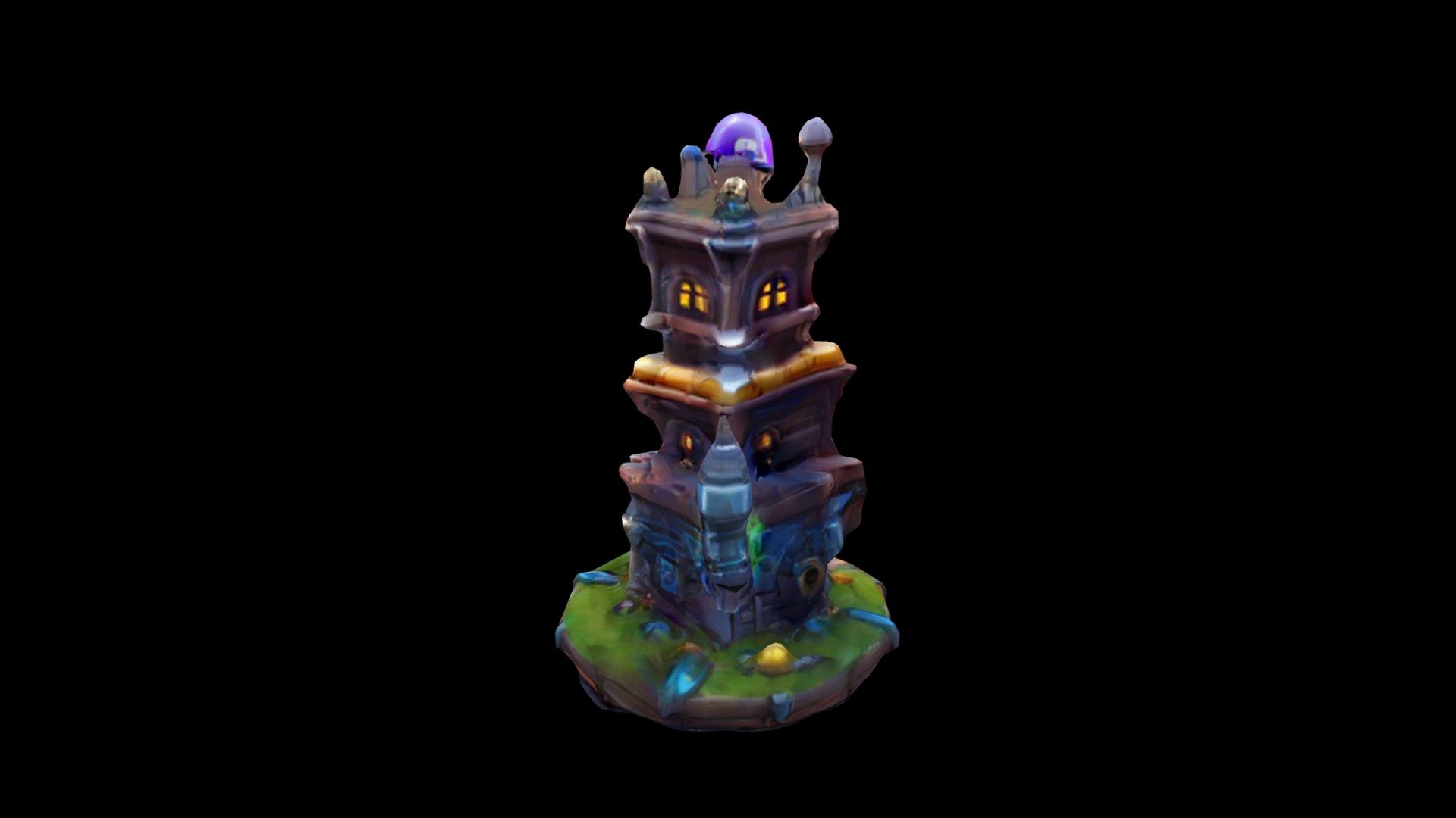 Tower Fall RTS building 132df876-449d-4753-b4a5- - Download Free 3D ...