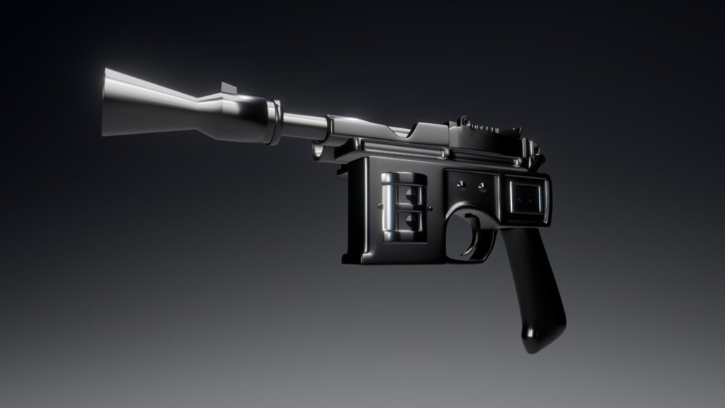 DL-44 Blaster - Download Free 3D model by fizzlefreshh [d936319 ...