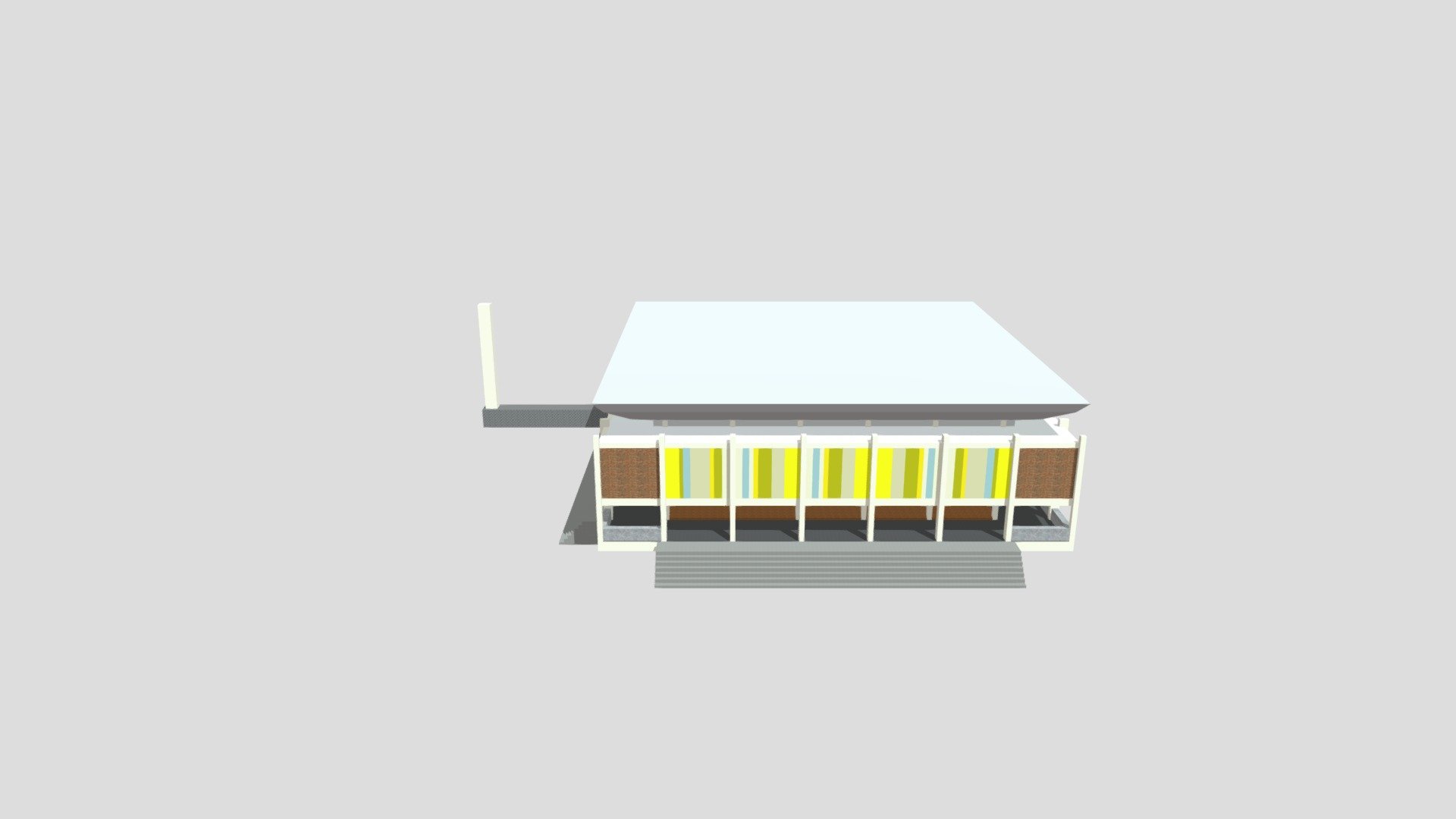 Masjid Salman ITB - Download Free 3D model by rusdywastu2020 [d9389a3 ...