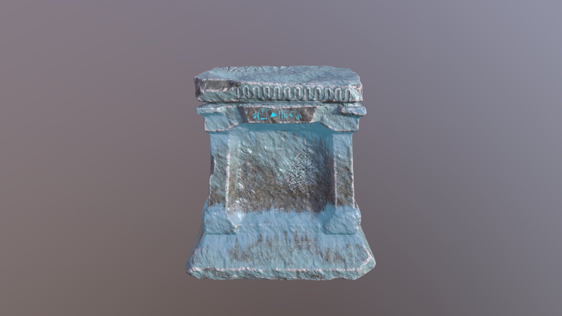 Ancient Pedestal - 3D model by acampo [d9399bc] - Sketchfab