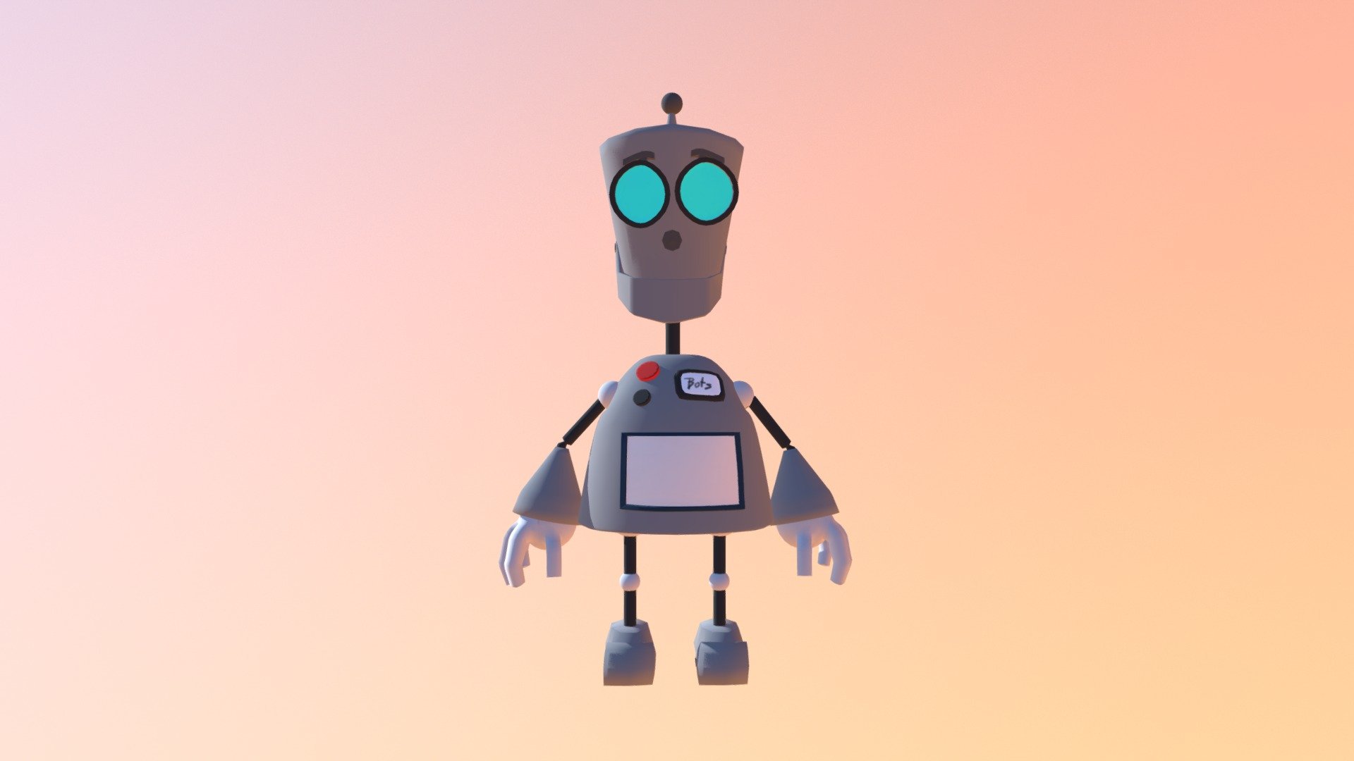Toy Robot - 3D model by Paula95 [d93a597] - Sketchfab
