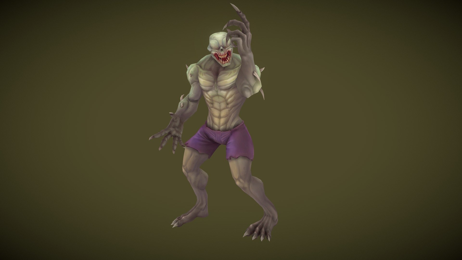 Stylized Ghoul - 3D model by N-hance Studio (@Malice6731) [d93ab66 ...