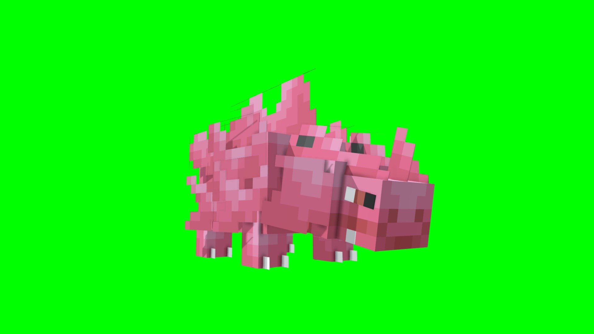 Rhyhorn pink - 3D model by bigtho80 [d93ad3e] - Sketchfab