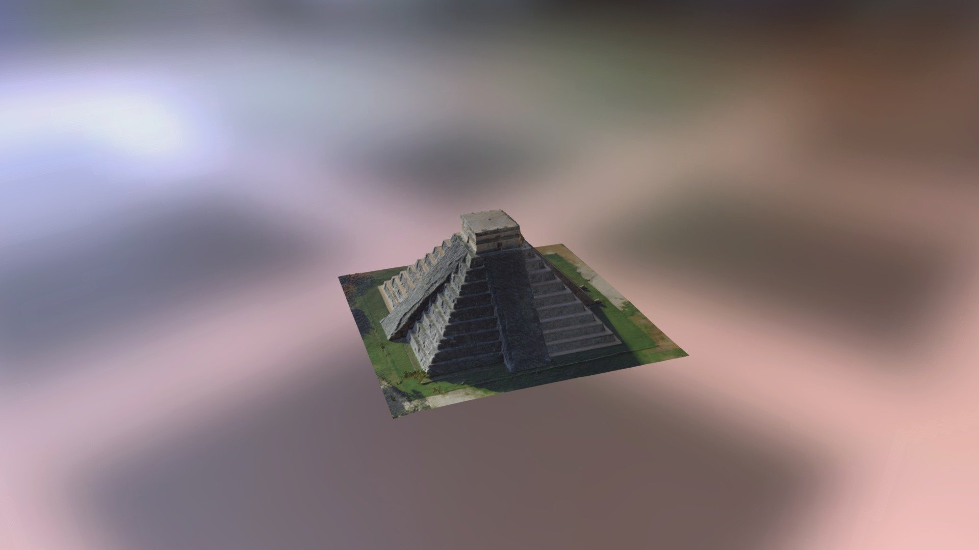 THE BEST 3D MODEL Chichen Itzá. - 3D model by jortizpal [d93b3c5 ...