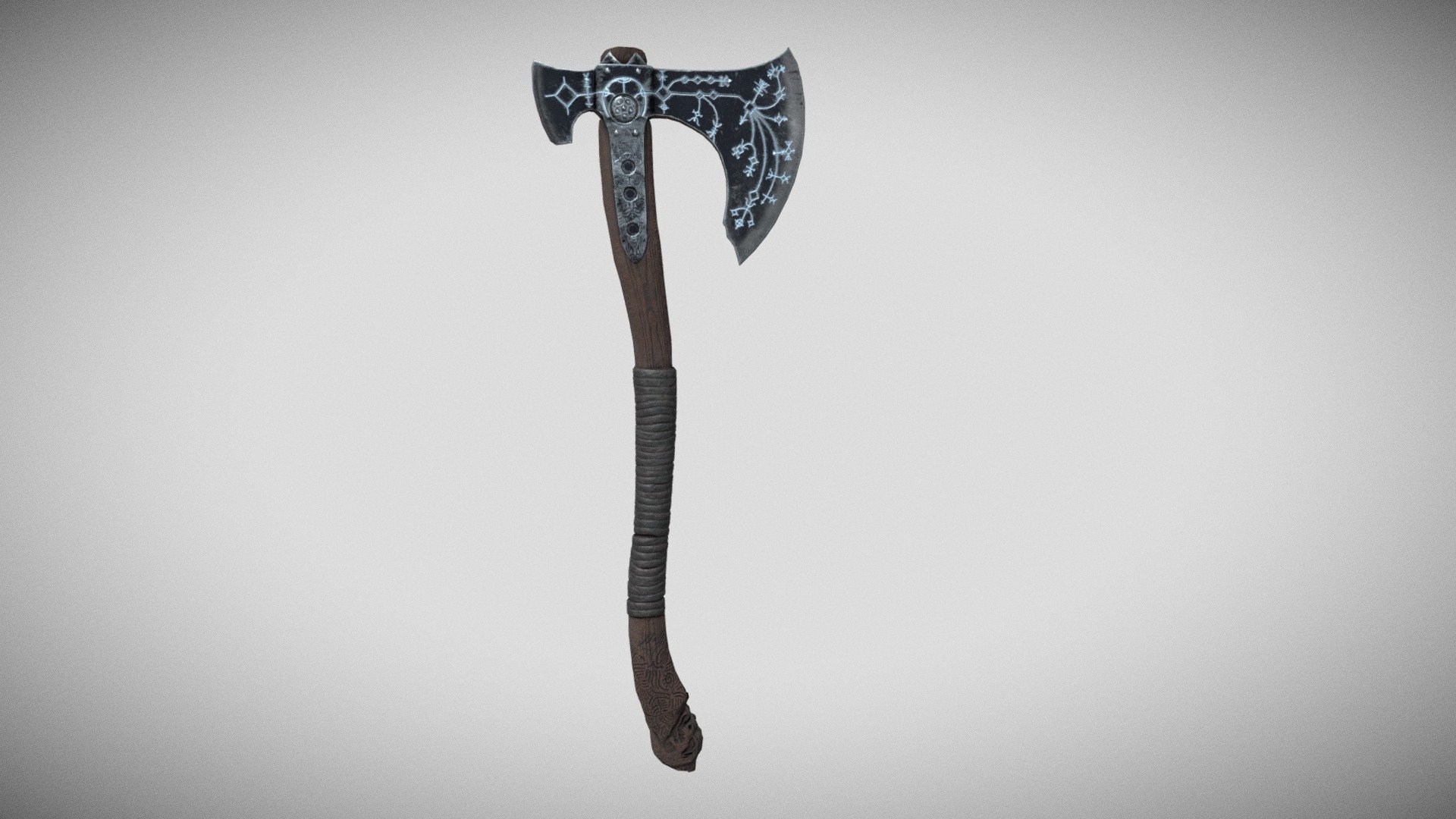 Leviathan Axe - 3D model by Frédérick Pagé (@MasterPage) [d93da50 ...
